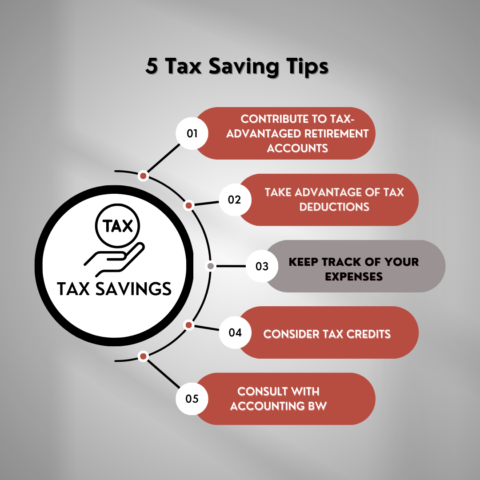 5Tax Savings Tips